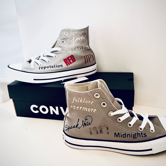 Converse | Shoes | Taylor Swift Converse All Star High Tops | Poshmark